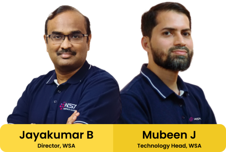 WSA Full Stack Developer Course | Demo Webinar | April 2024